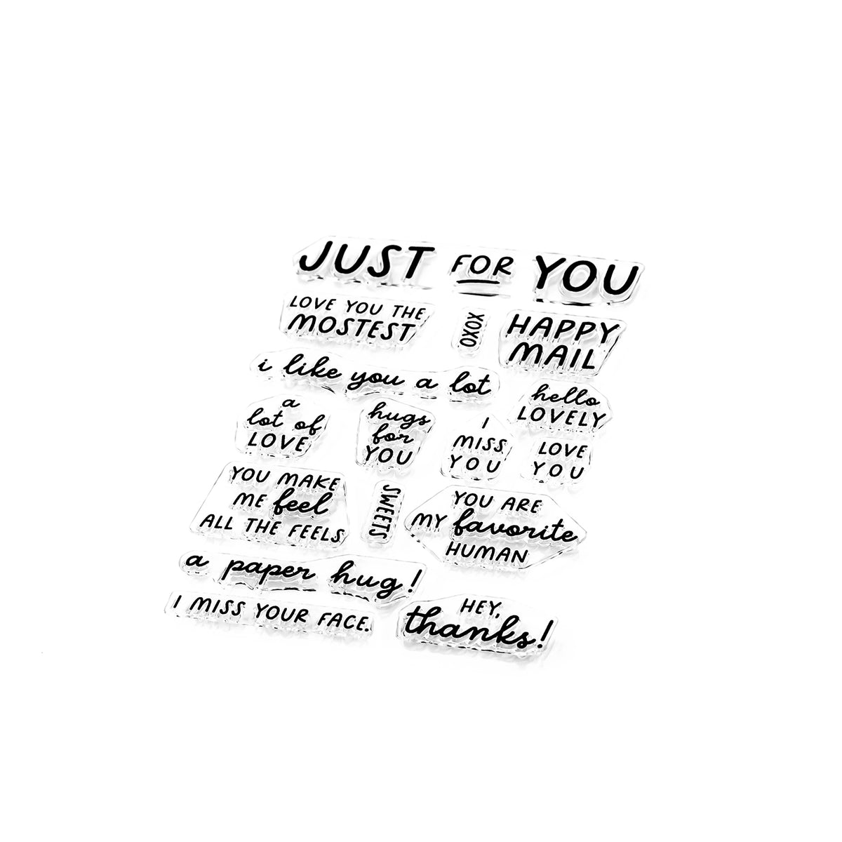 A NOTE OF HAND STAMP SET – Pigment